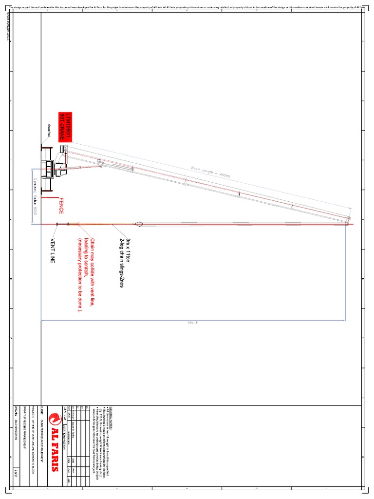 Lifting Plan Rigging Sample | PDF