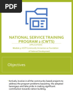 Republic Act 9163 or NSTP | PDF