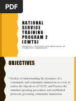 NSTP 2 Module | PDF | Needs Assessment | Community