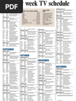 Service Electric TV Channel List | PDF | Fox Broadcasting Company ...