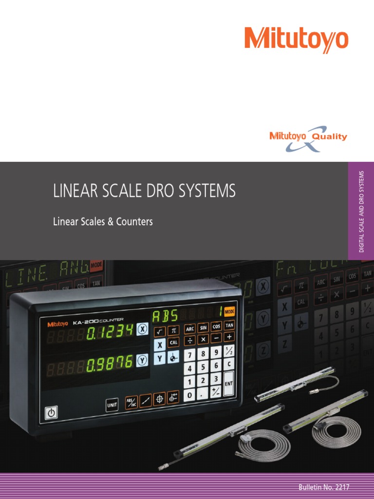 Linear Scale Dro Systems | PDF