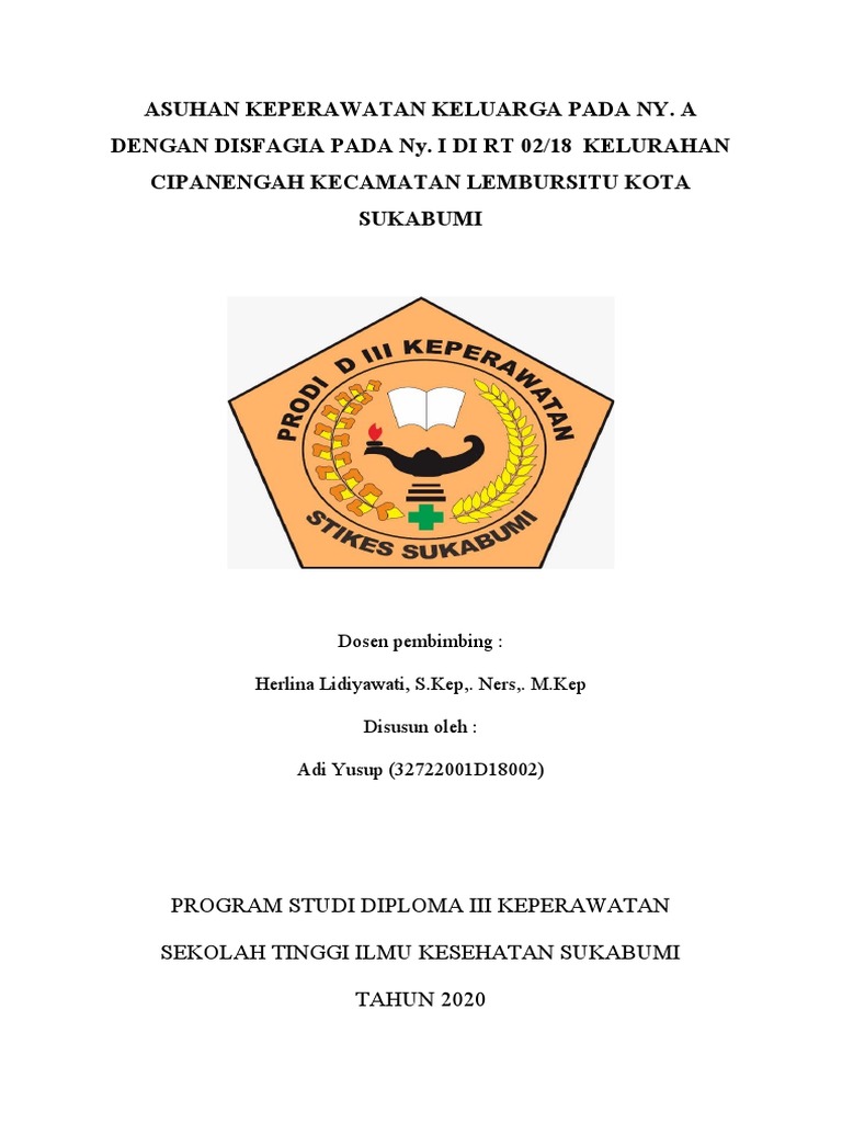 (PKK) Laporan Asuhan Keperawatan Keluarga Pada Ny - Revisi | PDF