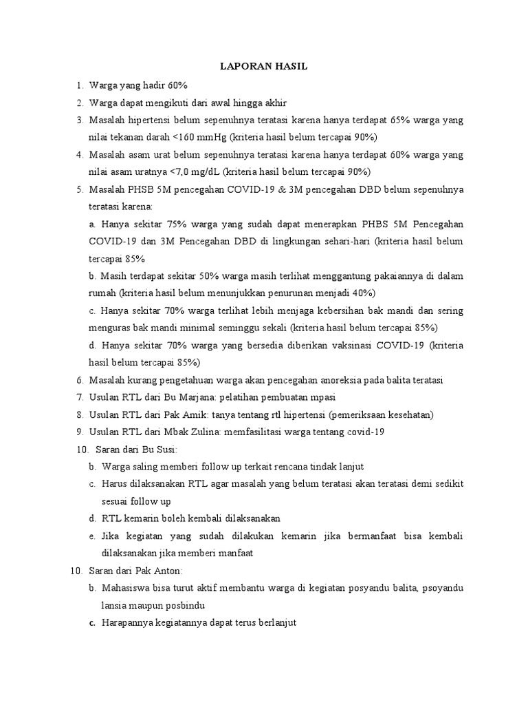 Laporan Hasil MMD 3 | PDF