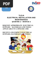 Tle-Eim: Quarter 1-Module 3: Requesting Tools, Equipment, and Materials ...