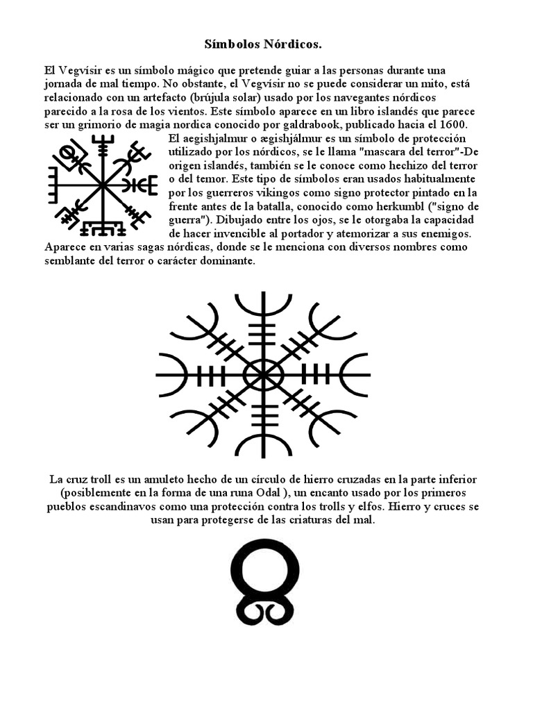 Símbolos Nórdicos y sus Usos Mágicos | PDF | Odin