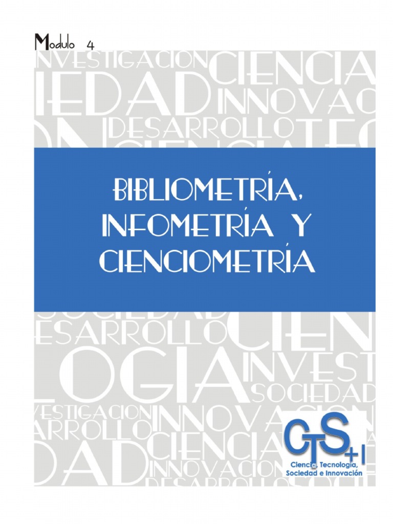 Cienciometria | PDF | Conocimiento | Bases de datos