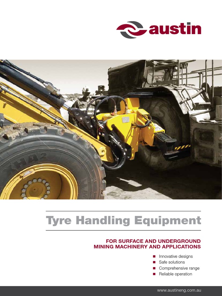 PB Tyre Handling Equipment LR 20200324A | PDF | Tire | Mining
