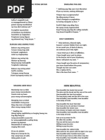 Lyrics of Lord Patawad-Basilyo | PDF