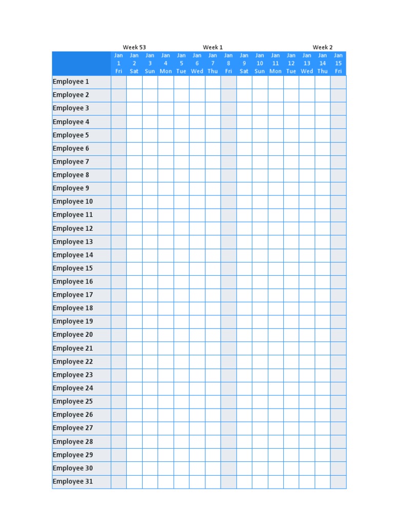 Leave Planner | PDF | Employee