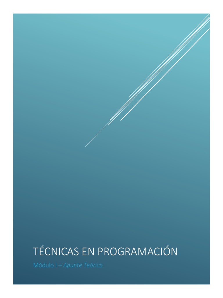 1 - Modulo - Teoria Java | PDF | Lenguaje de programación | Sistema