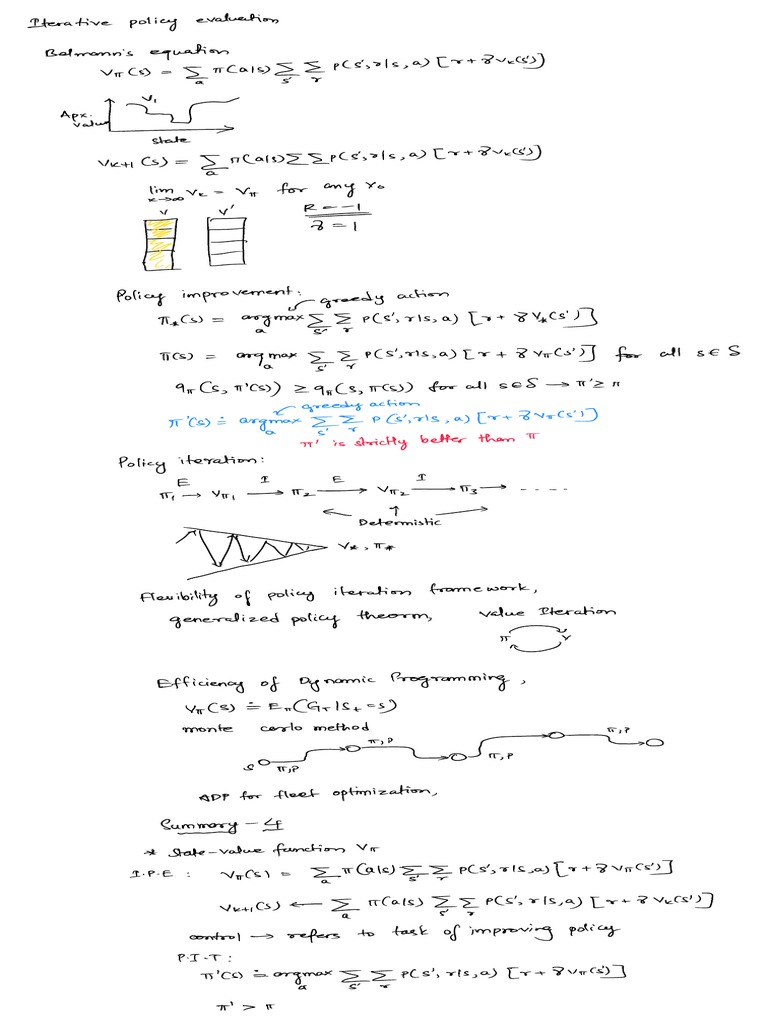 Reinforcement Learning Notes 2 | PDF