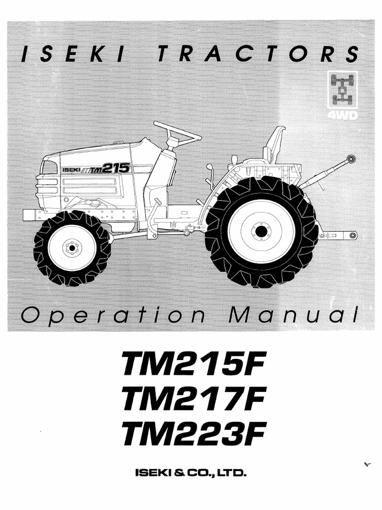 tm215-217-223f Operation Manual | PDF