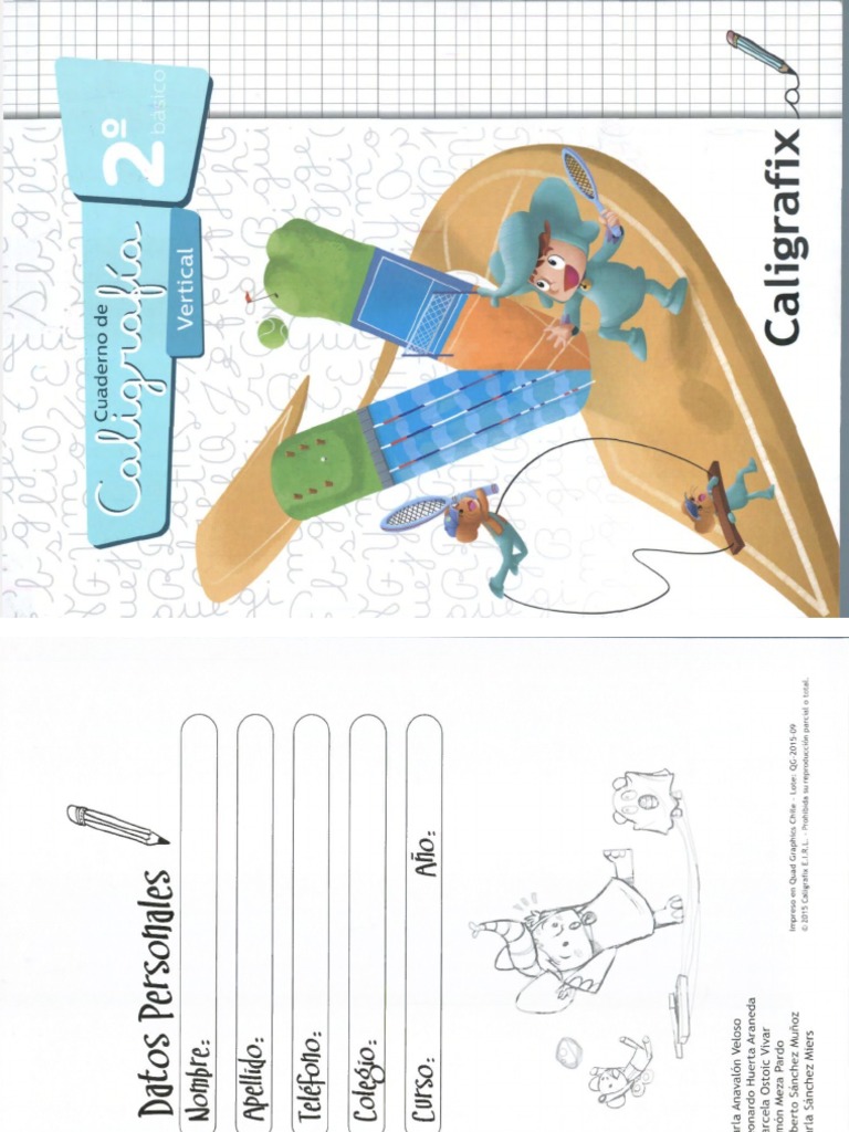 Caligrafix 2do Basico Vertical | PDF