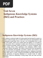 Chapter-7: Indigenous Knowledge Systems | PDF | Traditional Knowledge ...