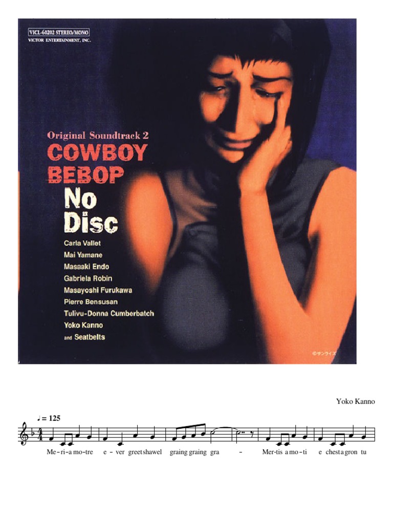 Green Bird - Cowboy Bebop-Voice 1 | PDF
