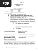 Borang Pergerakan Ep (Kontrak) | PDF