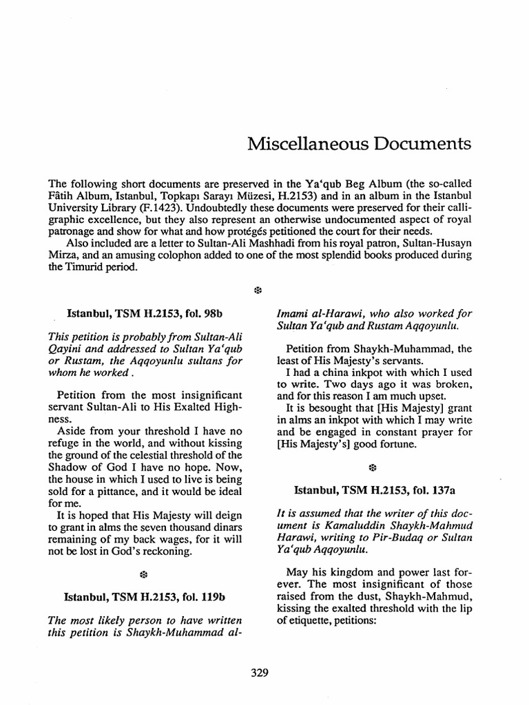 10 Miscellaneous Documents | PDF | Ahl Al Bayt | Quran