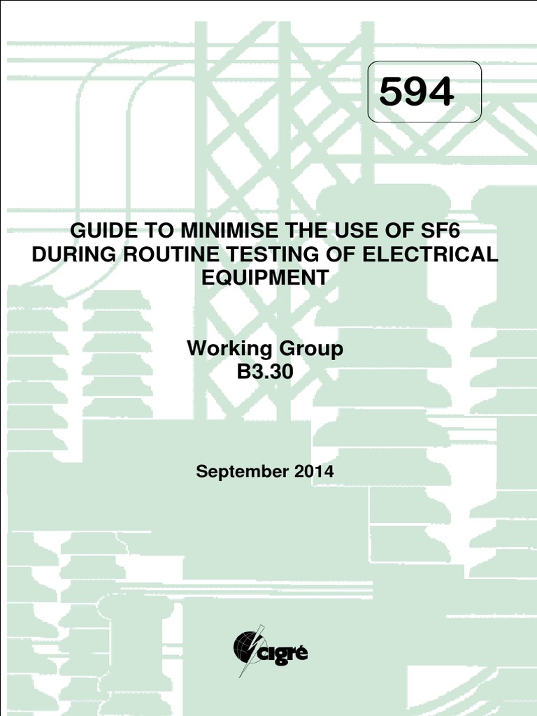 594 Guide To Minimise The Use of SF6 During Routine Testing of ...
