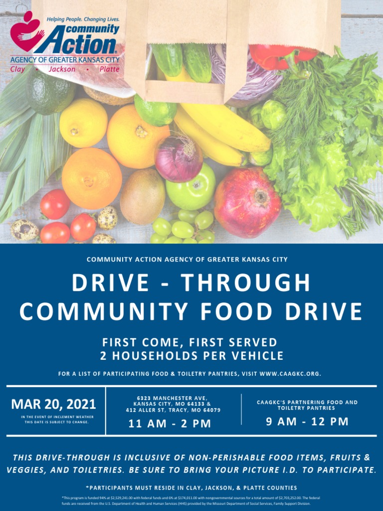 Community Food Drive 2 Flyer 7 | PDF