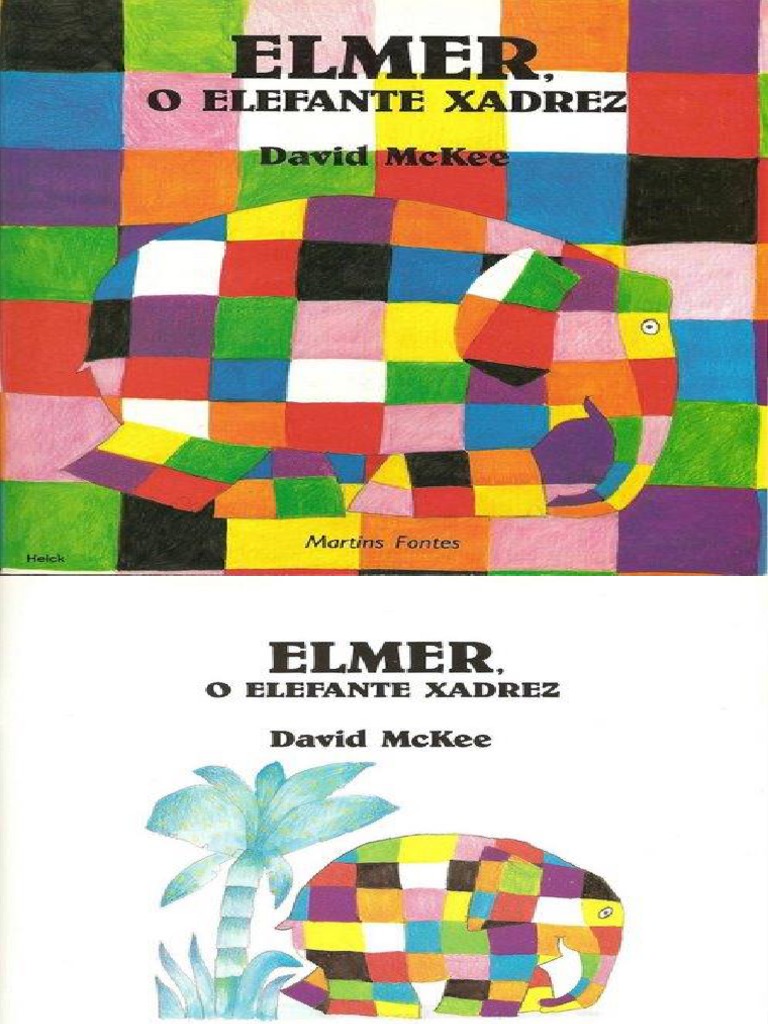 O Livro Elmer o Elefante Xadrez | PDF
