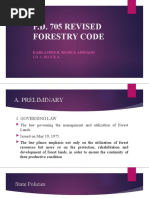 Revised Forestry Code of The Philippines | PDF | Forestry | Forests