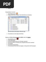 Create A Database Using XAMPP | PDF