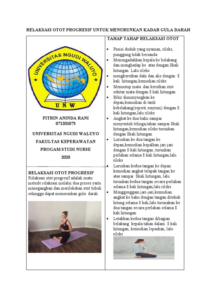 Leaflet Relaksasi Otot Progresif | PDF