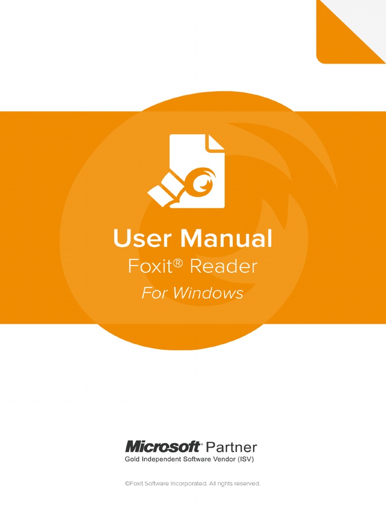 Foxit Reader User Manual | PDF | Computer Science | Graphical User Interfaces