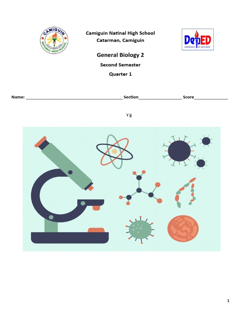 Gen Biology 2 Work Sheet | PDF | Geologic Time Scale | Charles Darwin
