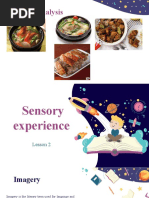 Understanding Imagery in Creative Writing | PDF | Senses | Mental Image