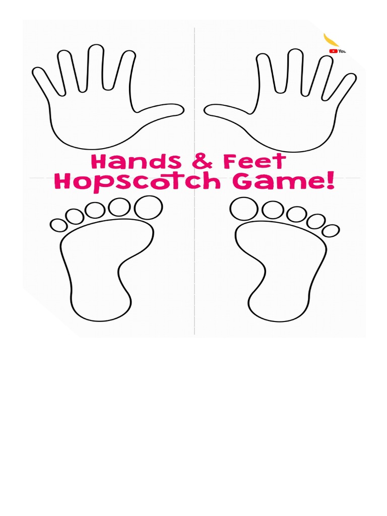 Hands & Feet Hopscotch | PDF