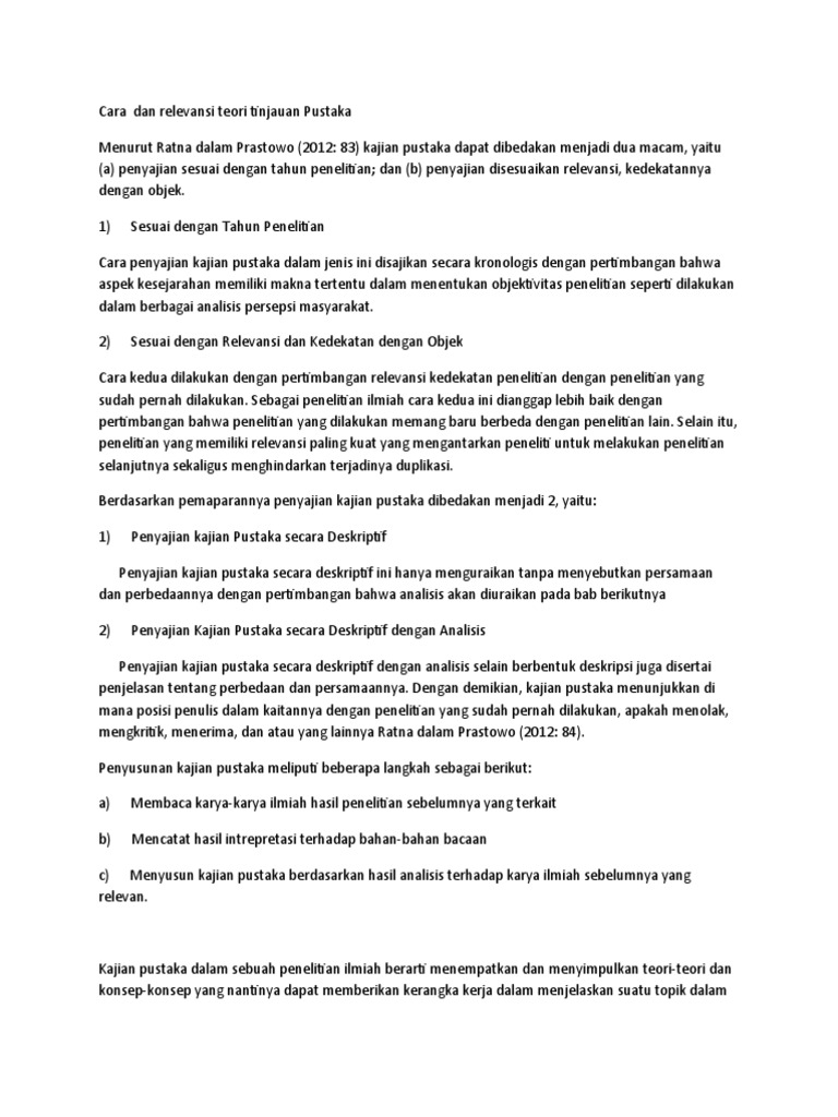 Cara Dan relev-WPS Office | PDF