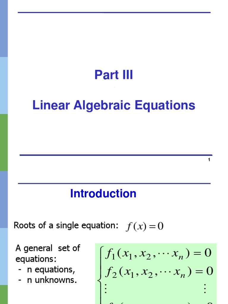 Week3 Linear Algebra - Gauss Elim | PDF | Matrix (Mathematics ...
