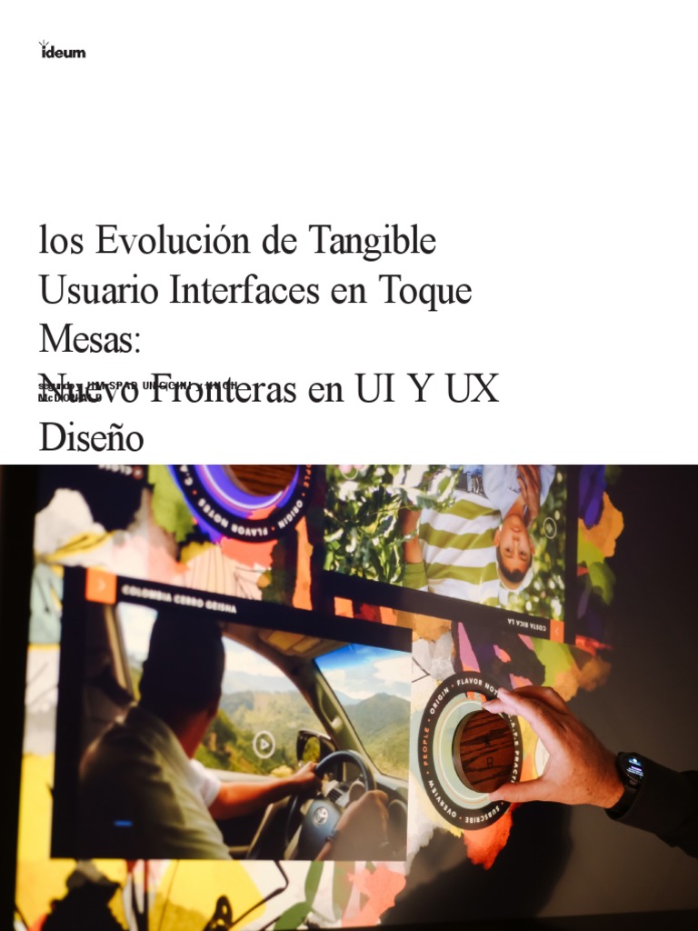 Tangible User Interfaces TUI UX UI v6 Convertido - En.es | PDF | La interacción persona ...