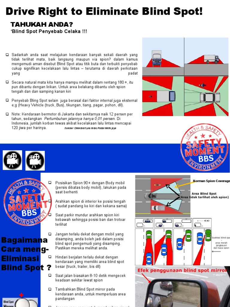 Safety Moment - Blind Spot | PDF