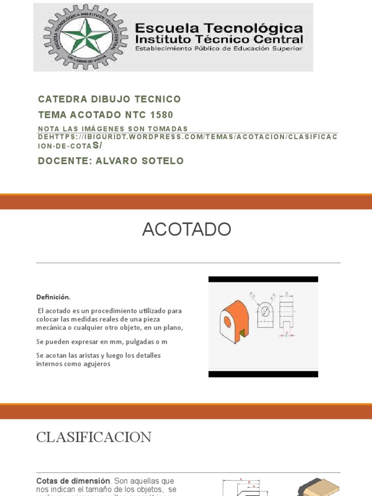 Acotado 1 | PDF | Dimensión | Dibujo