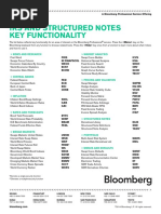 Bloomberg Cheat Sheet | PDF | Credit Default Swap | Foreign Exchange Market