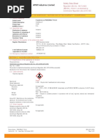 Sample MSDS - Coking Coal (SDS SGS) | PDF | Firefighting | Dangerous Goods