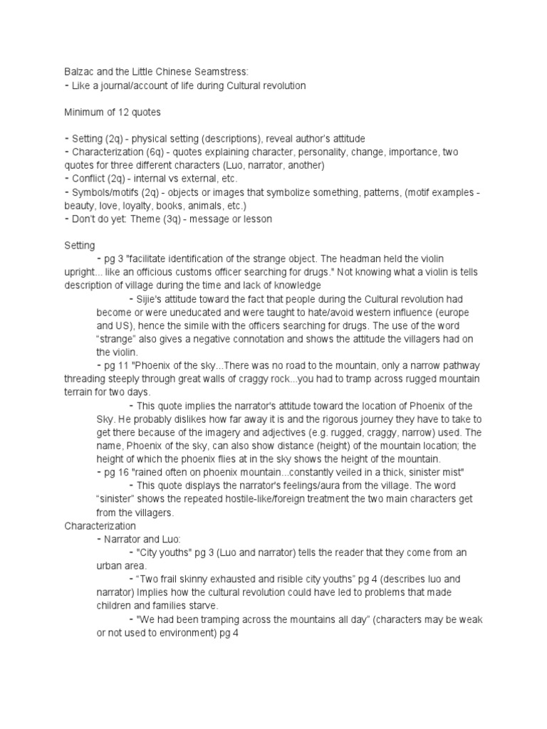 A Harrowing Journey: Characterization, Conflict, and Symbolism in ...