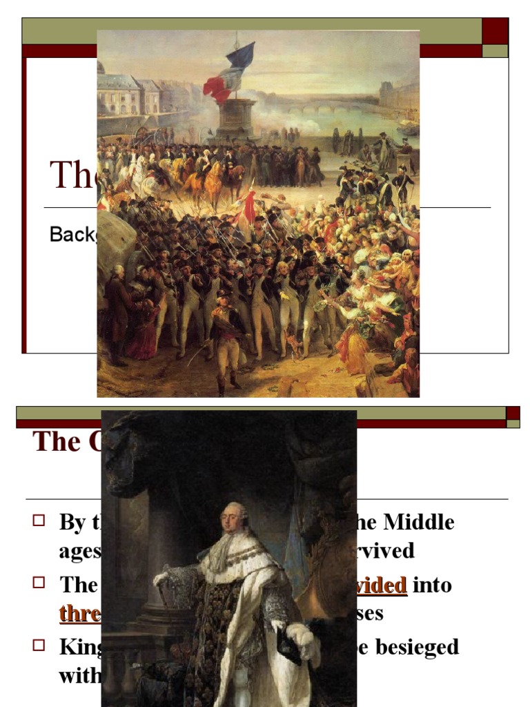 Overview of the French Revolution | PDF | Reign Of Terror | French ...