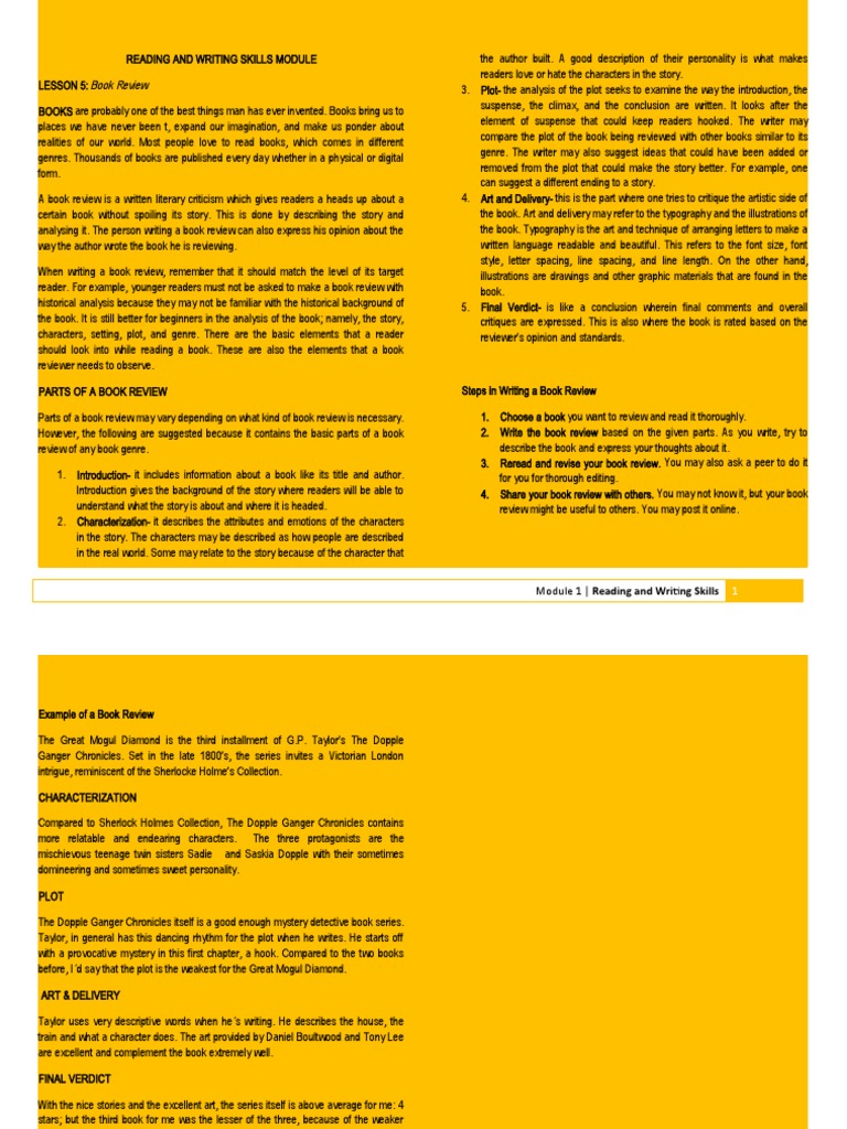 Reading and Writing Skills Module 5 | PDF | Typography | Books