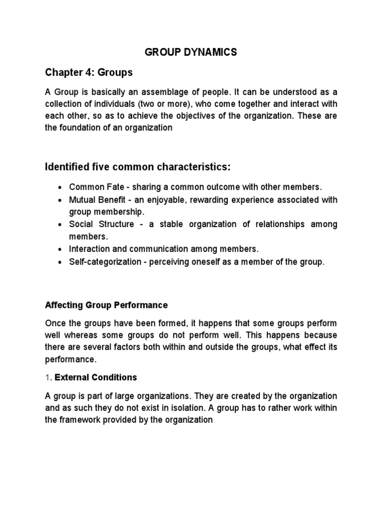 NSTP CWTS Group Dynamics New1. 1 | PDF | Behavioural Sciences | Social ...
