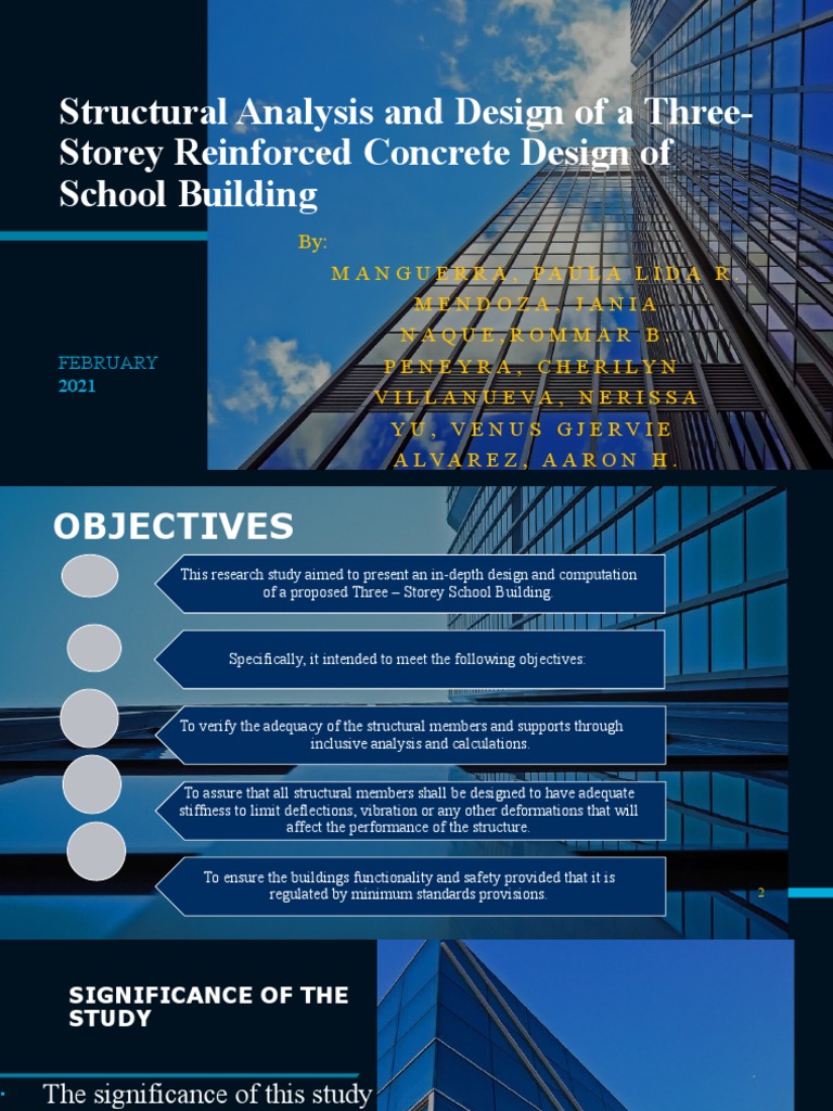 Structural Analysis and Design of A Three-Storey Reinforced Concrete ...