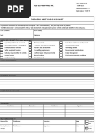 TOOLBOX SAFETY MEETING Form | PDF