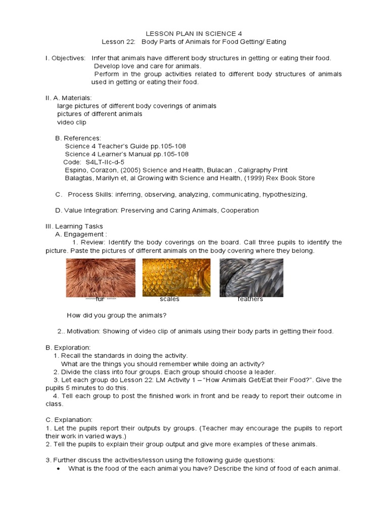 Goat Body Parts for Food Acquisition | PDF | Foods | Eating