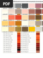 Revell Paint Conversion Chart PDF | PDF | Green | Grey