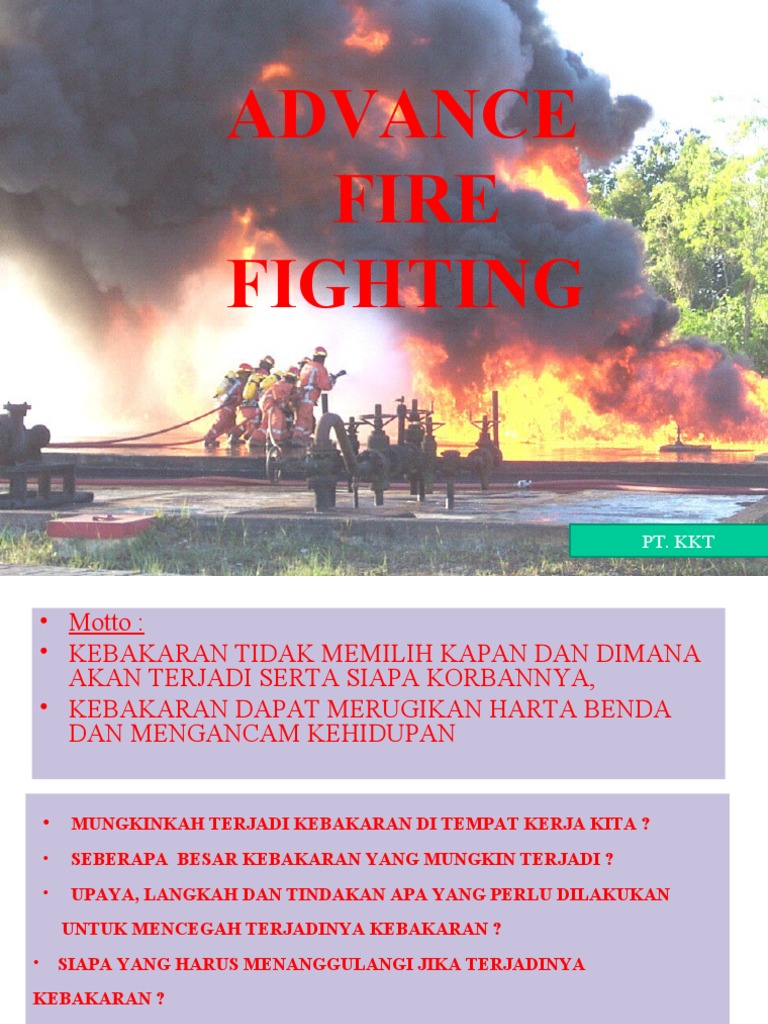 Advance Fire Fighting Training | PDF