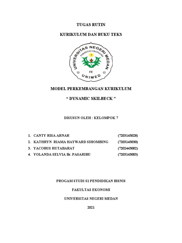Kelompok 7 - Model Dynamic Skilbeck | PDF