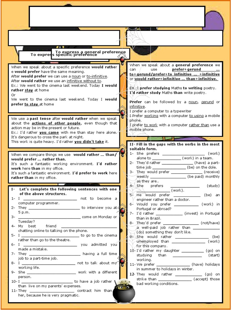 Expressing General and Specific Preferences | PDF | Syntax | Grammar