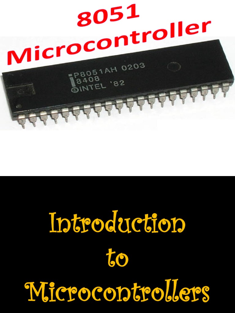 Unit Iii Introduction To Microcontroller Pdf Microcontroller Microprocessor